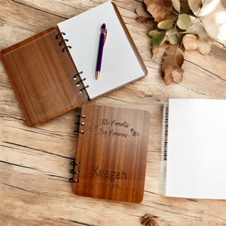 Memory Book/Journal, Wooden, Handcrafted – no worries studio